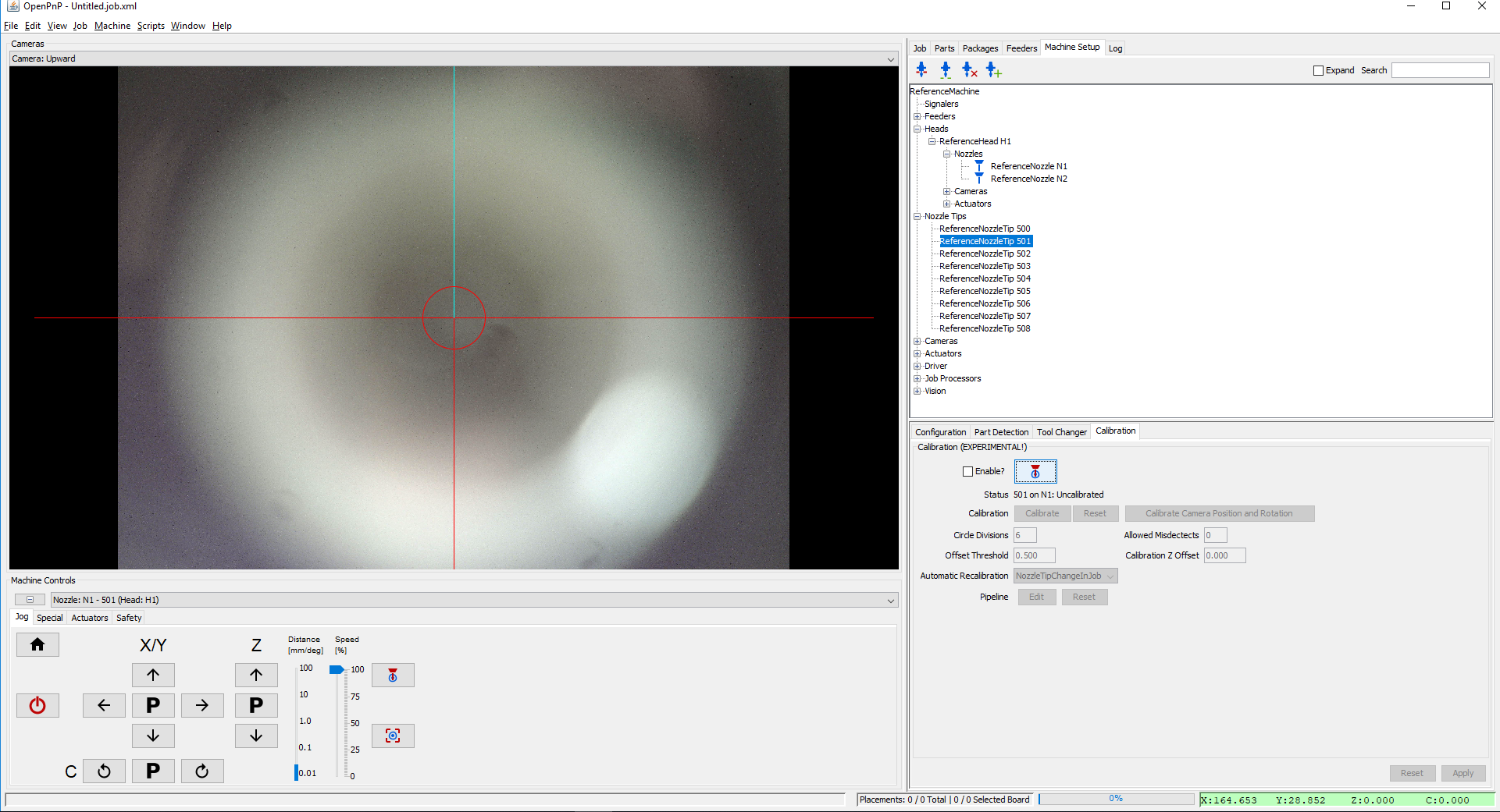 Unsafe move during nozel calibration · Issue #865 · openpnp/openpnp · GitHub