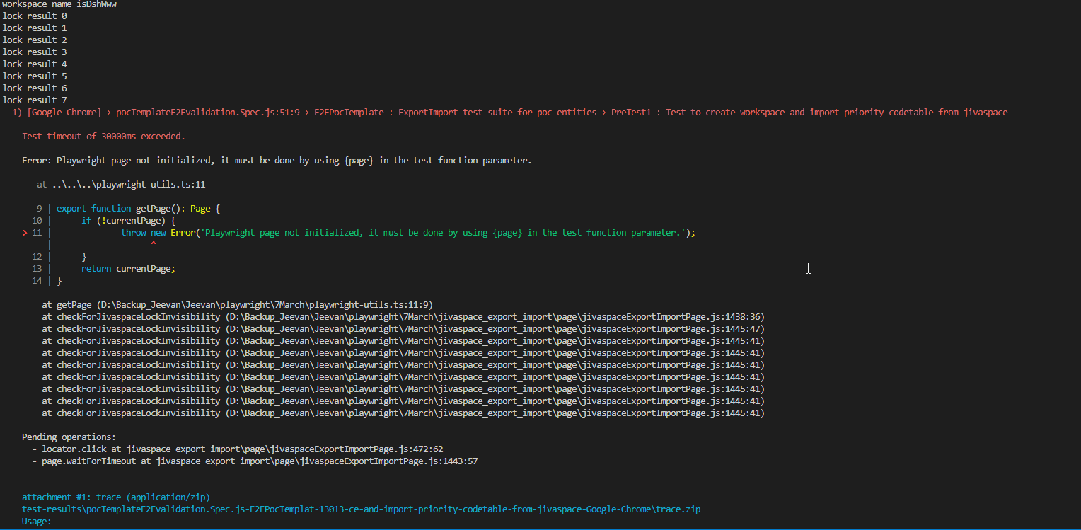 Looping is not working inside recursive function · Issue #21514 · microsoft/playwright · GitHub