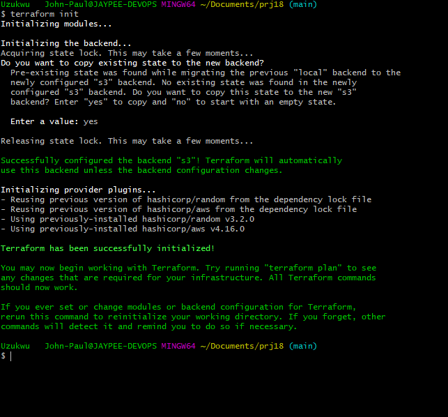 Github Uzukwujpautomate Infrastructure With Iac Using Terraform Part 3 Refactoring Project