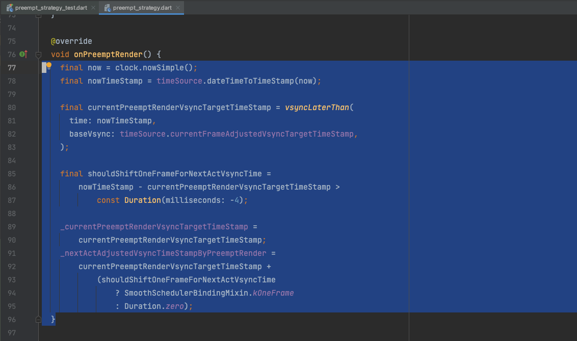 Think and experiment further on `PreemptStrategyNormal` and ...