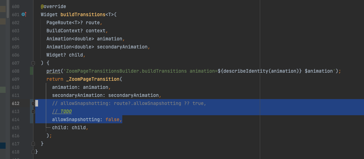 Implement `SmoothMaterialPageRoute` (or more generally, any *smooth* page route transition ...