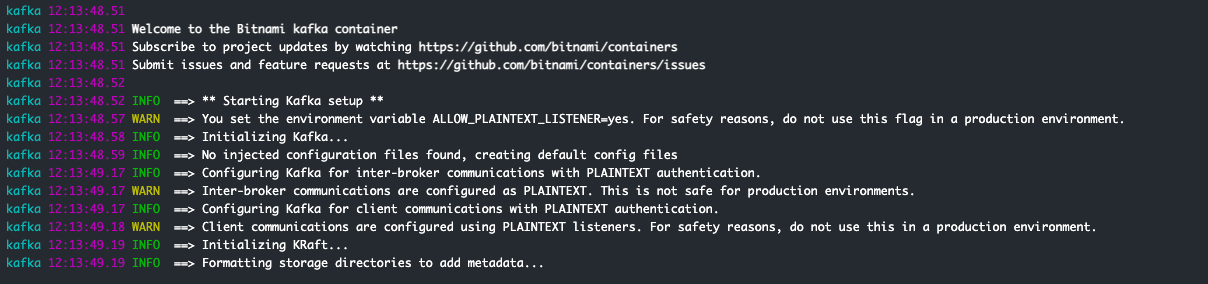 Kafka Kraft Mode Helm Charts · Issue #13624 · bitnami/charts · GitHub