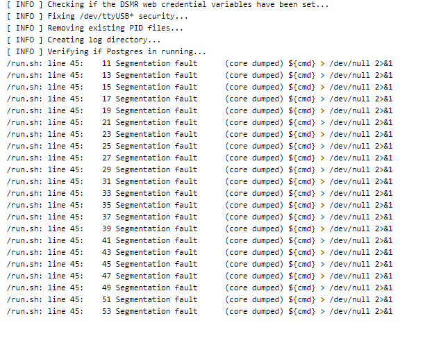 Segmentation Fault Raspbian Rpi3 · Issue 127 · Xirixiz Dsmr Reader Docker · Github