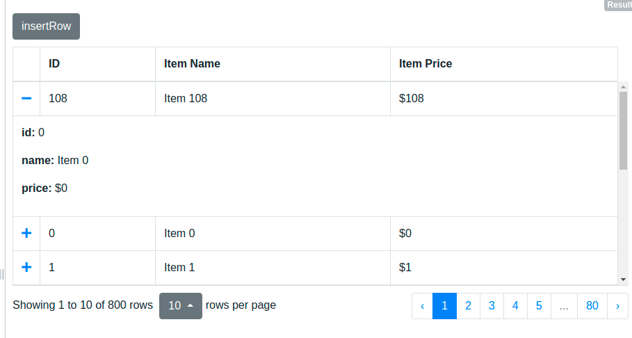 'insertRow' not working with server side pagination · Issue #5760 · wenzhixin/bootstrap-table ...