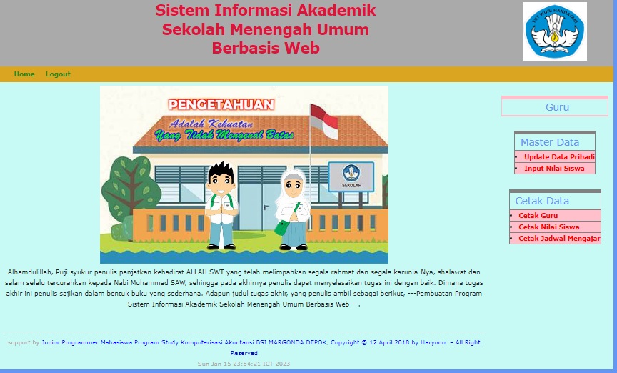 GitHub - aryono3188/SIAKAD-SMU-WEB-DENGAN-JAVA-NETBEANS: membuat sistem ...
