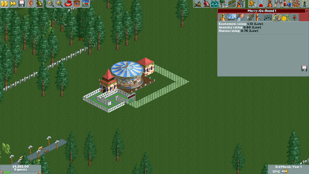 Saving Flat Rides with Paths result in paths appearing far away and elevated · Issue #16089 ...