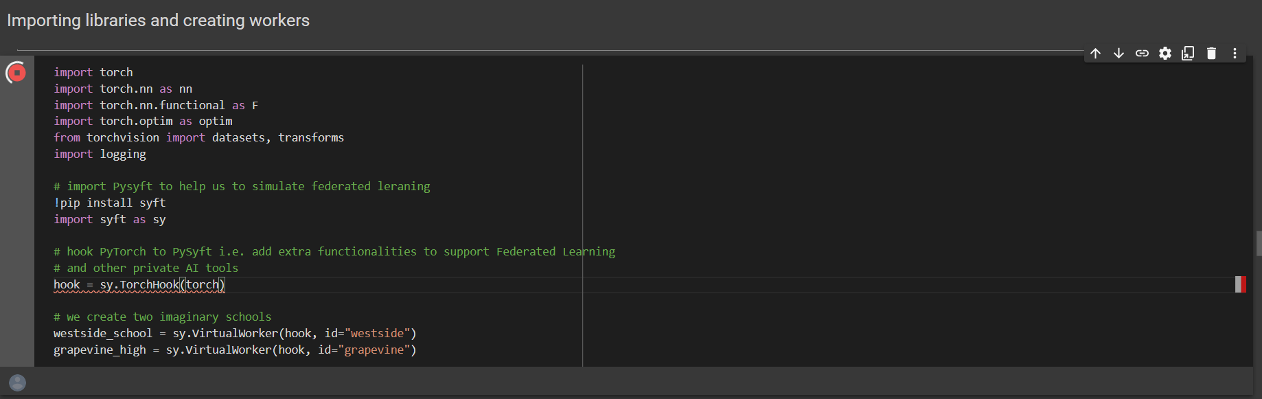 'sy.TorchHook(torch)' cause error · Issue #3986 · OpenMined/PySyft · GitHub