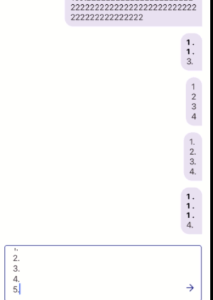 Bug: Enumerated List · Issue #1129 · GetStream/stream-chat-react-native · GitHub