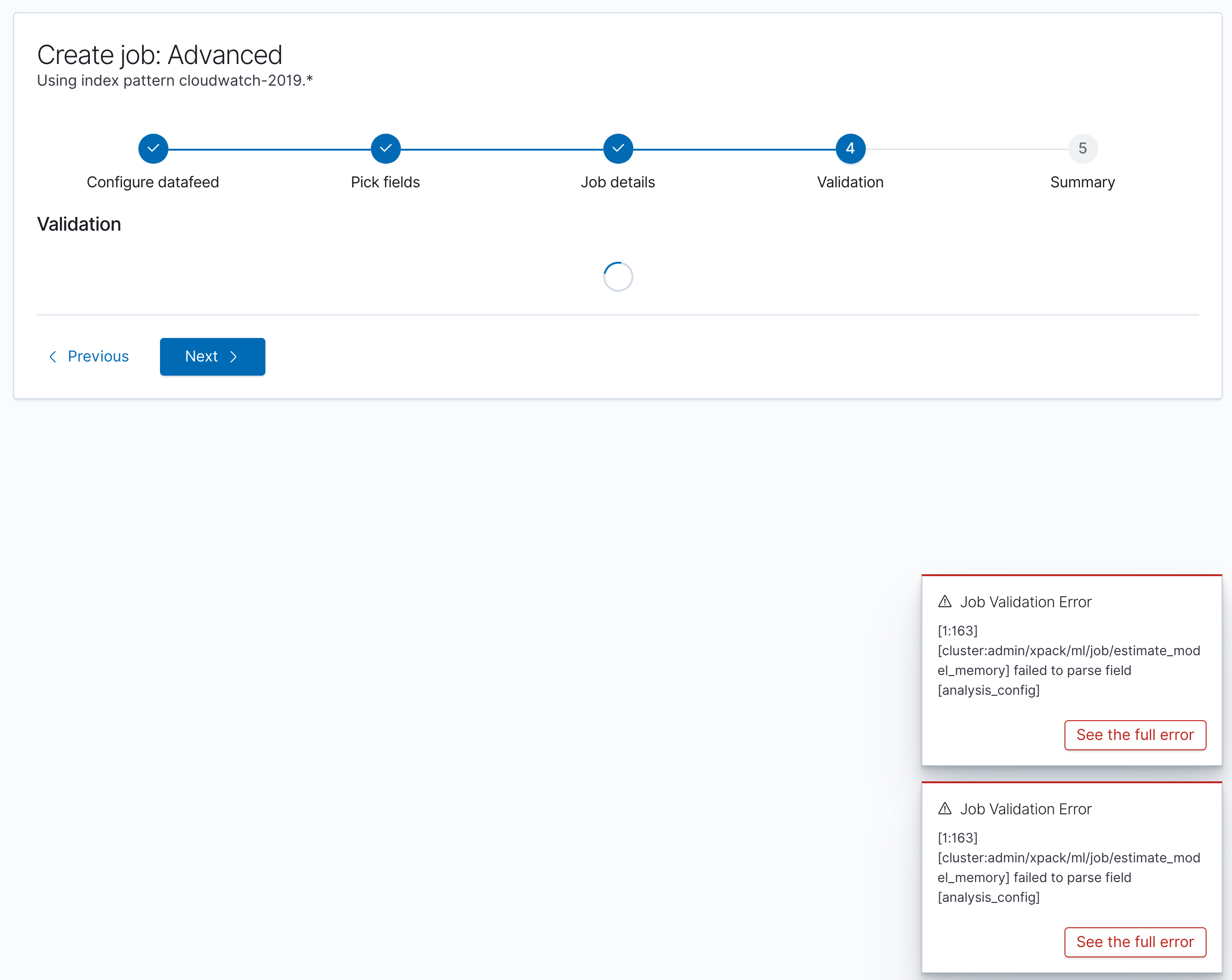 [ML] Missing validation for by, over and partition fields in Advanced wizard · Issue #90941 ...