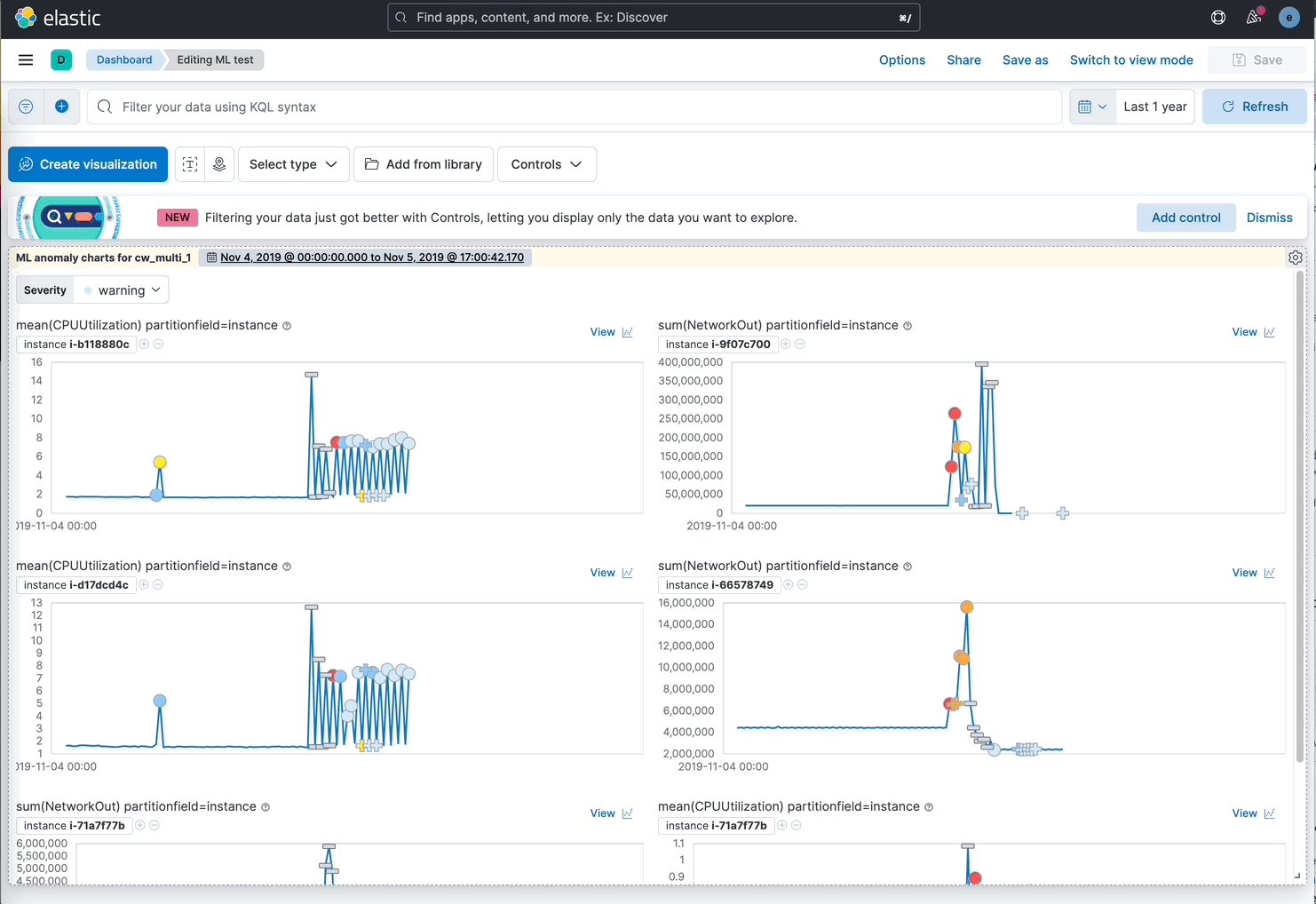 [ML] Anomaly Charts embeddable uses wrong time bounds for the View link · Issue #139740 ...