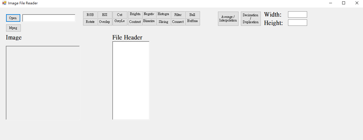 GitHub - zack32978/nsysu_FileReader: PCX，BMP，MPEG等影像處理