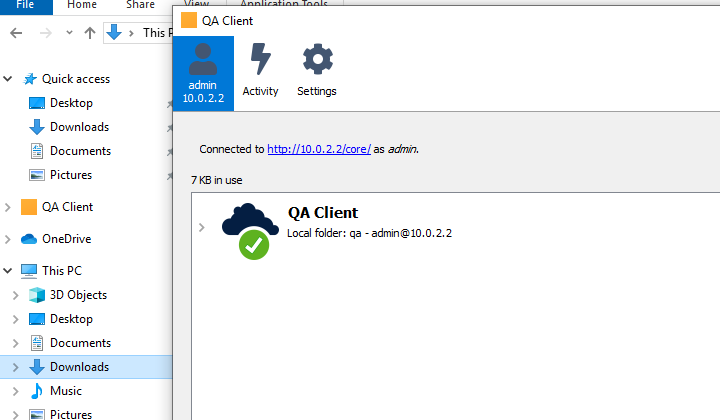 [QA] Branded sync folder is not added to the Explorer's sidebar · Issue #10472 · owncloud/client ...
