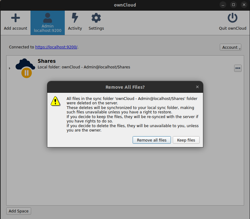 Qa Last Deleted Share Remains Present Locally · Issue 10278 · Owncloudclient · Github