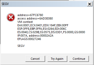 got SEGV on running simple pascal application · Issue #616 · otya128 ...