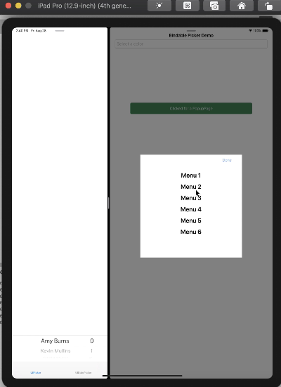 [Bug] [iPad] doneButton in UIPickerView of Picker control displays ...