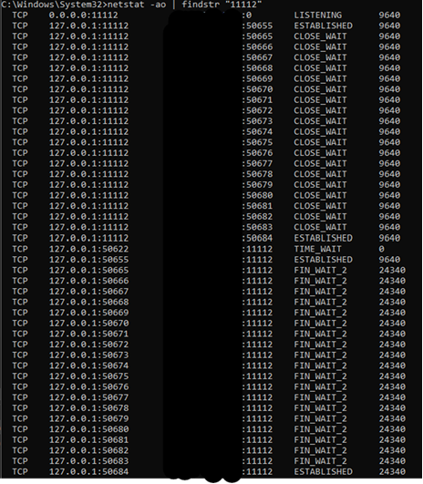 StoreSCP stops accepting requests when using MaxClientsAllowed and a ...