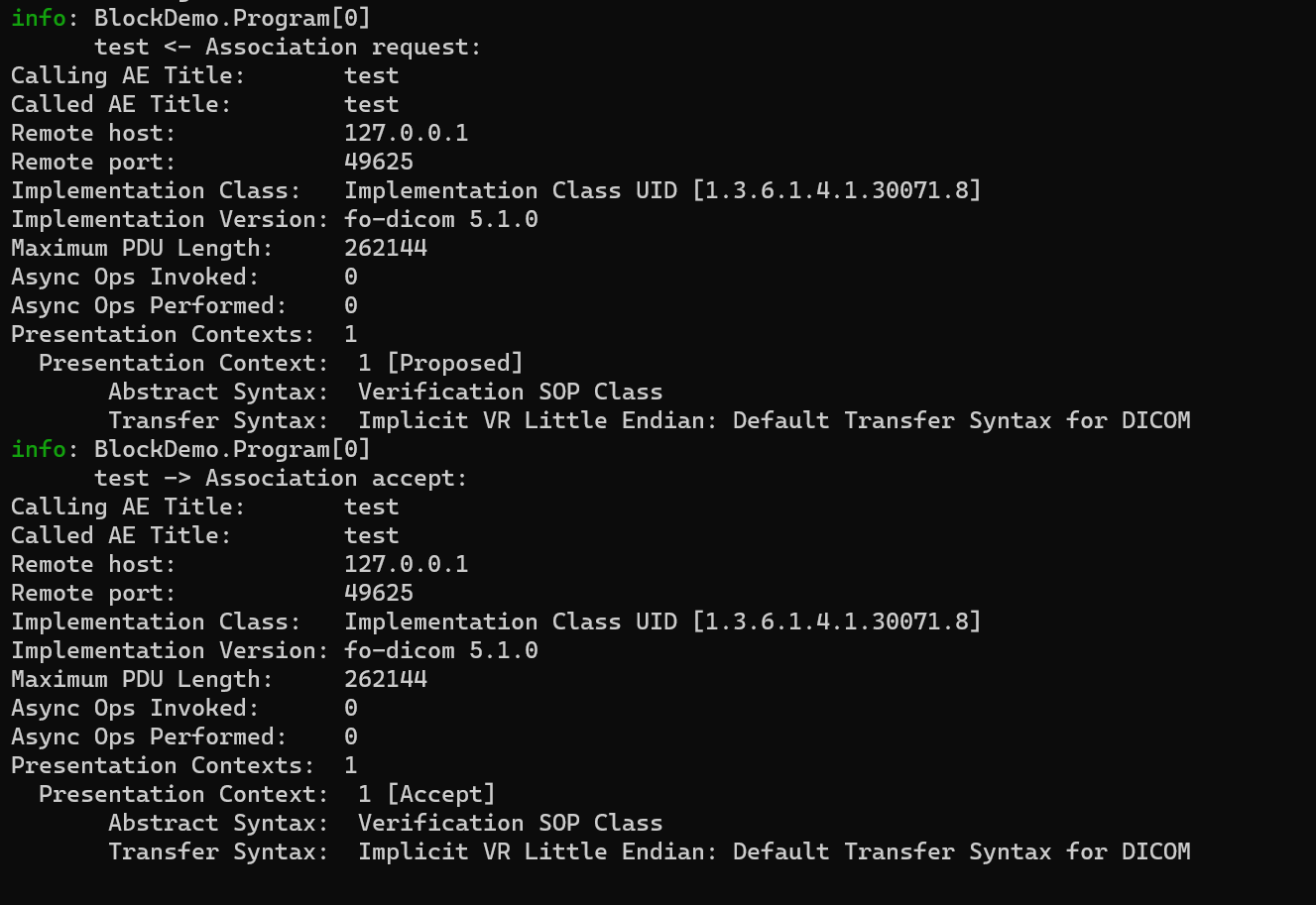 StoreSCP stops accepting requests when using MaxClientsAllowed and a ...