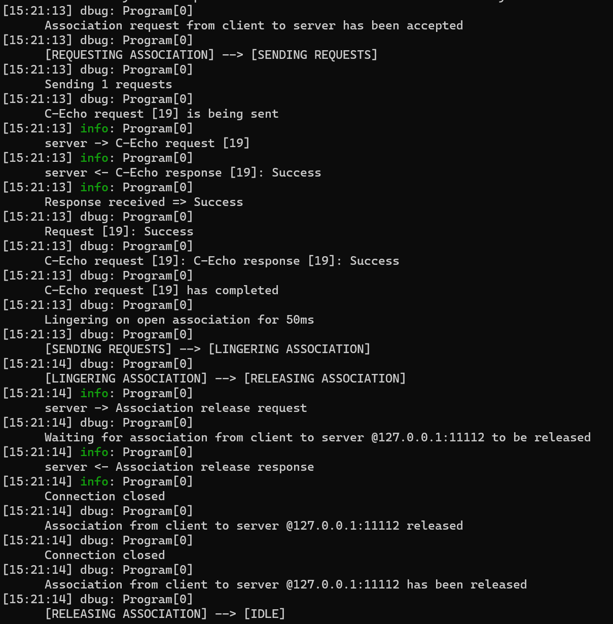 StoreSCP stops accepting requests when using MaxClientsAllowed and a ...