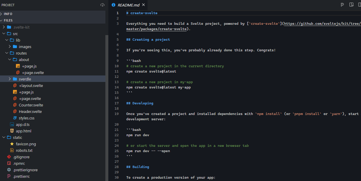 Apply New SvelteKit To My Project