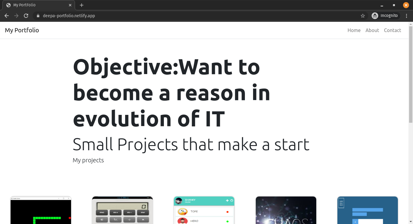 GitHub - deepakuma/PortFolio