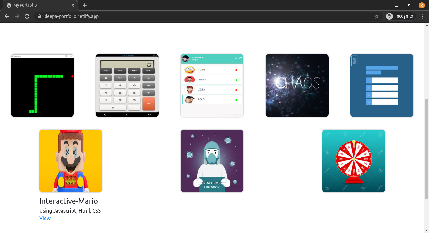 GitHub - deepakuma/PortFolio
