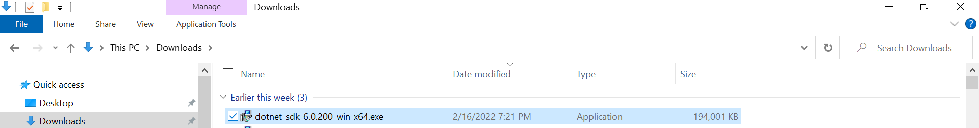 dotnet is not recognized as an internal or external command or batch ...