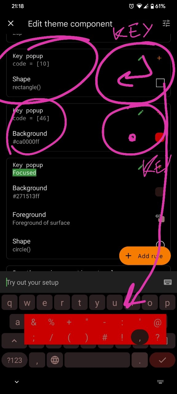 Separate settings for different popups · Issue #2083 · florisboard/florisboard · GitHub