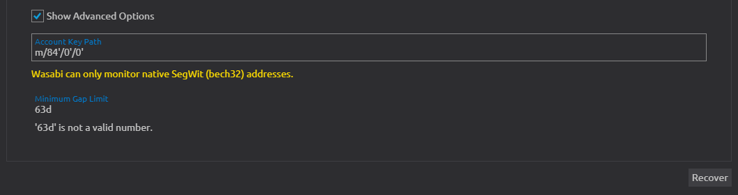 Control borders (Minimum Gap Limit) · Issue #2610 · WalletWasabi/WalletWasabi · GitHub