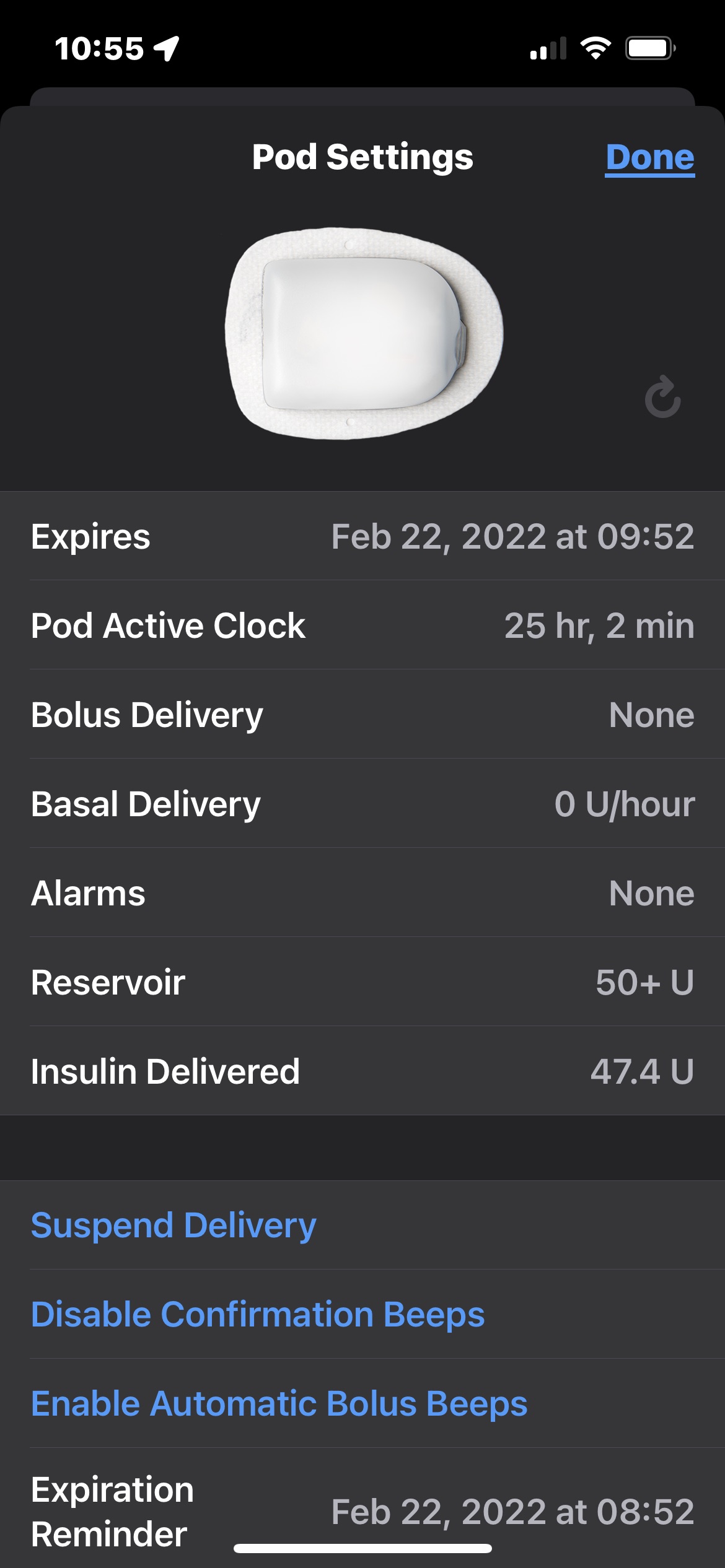 Watch App Reservoir volume · Issue #1605 · LoopKit/Loop · GitHub