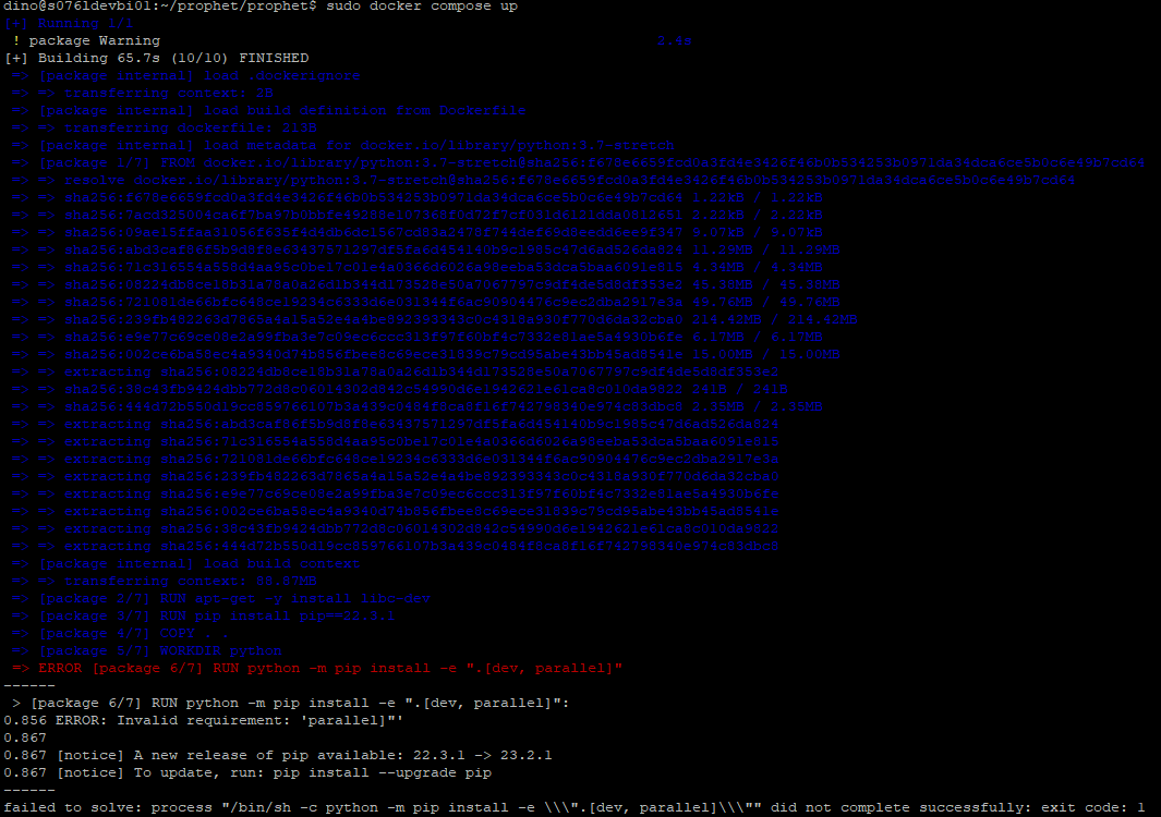 Dockerfile outdated · Issue #2478 · facebook/prophet · GitHub