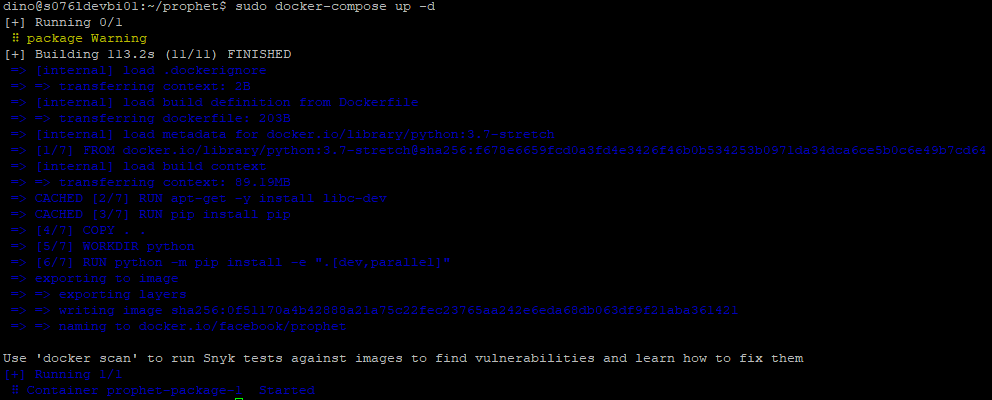 Dockerfile outdated · Issue #2478 · facebook/prophet · GitHub