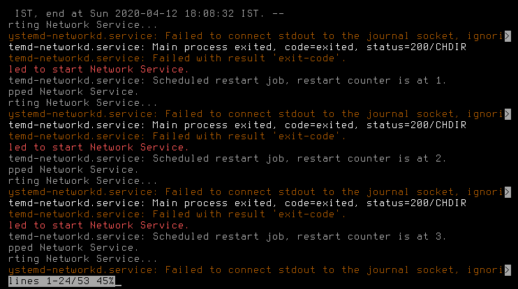 Systemd Networkd Failed To Start Network Service · Issue 15410 · Systemdsystemd · Github