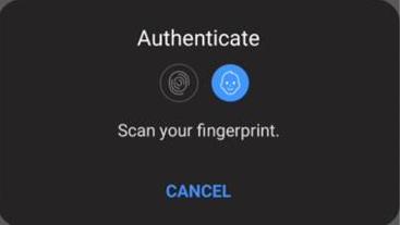 Using expo local authentication not receive enrolled biometrics and callbacks while selecting ...