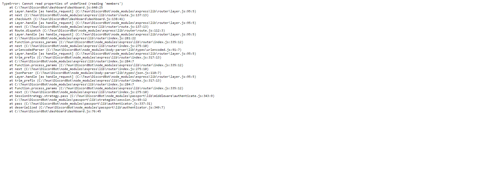 Dashboard error · Issue #44 · peterhanania/Pogy · GitHub