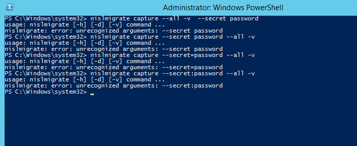Secrete Argument Retuns An Error · Issue 145 · Nini Systemlink Migration · Github 2848