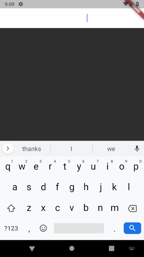 Search Text On Showsearch With Dark Theme Is Unreadable · Issue 32180 · Flutterflutter · Github
