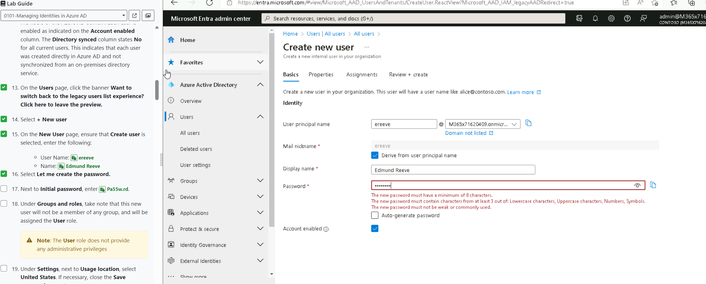 0101 - Task 1 Step 17 · Issue #6 · MicrosoftLearning/MD-102T00-Microsoft-365-Endpoint ...