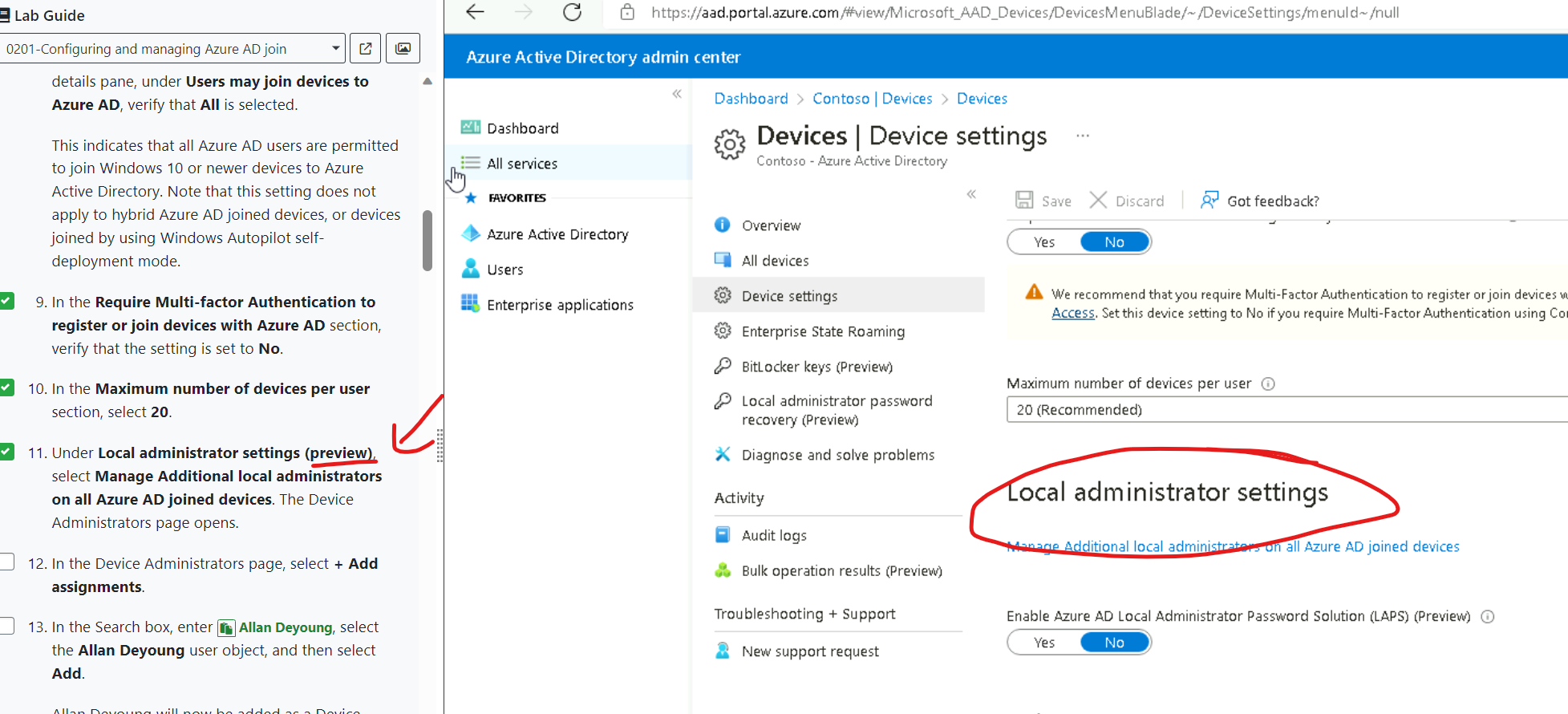 0201 (preview) should no longer be there · Issue #8 · MicrosoftLearning/MD-102T00-Microsoft-365 ...