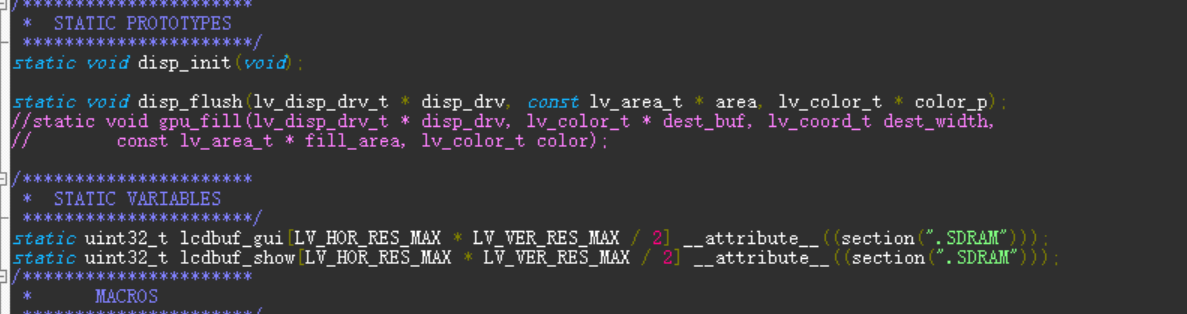 it will failed display when define lv_disp_draw_buf_t in extern sdram · Issue #2887 · lvgl/lvgl ...