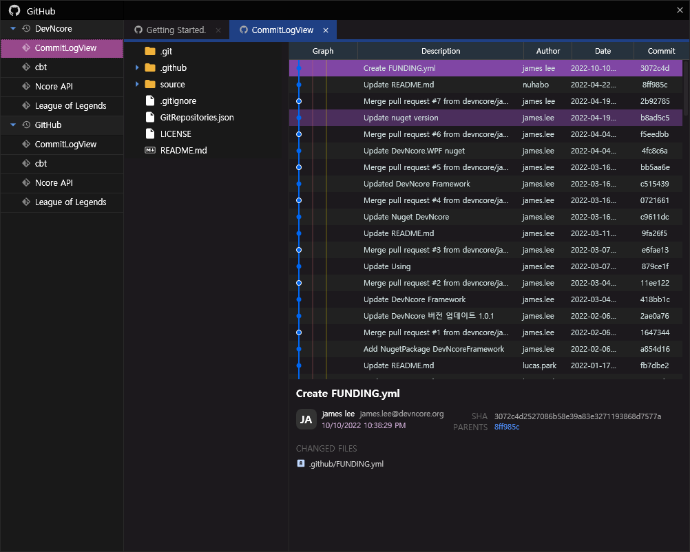 GitHub - jamesnet214/commit-log-viewer