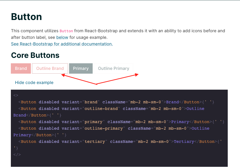 Fix Button's inconsistencies with design · Issue #1903 · openedx/paragon · GitHub