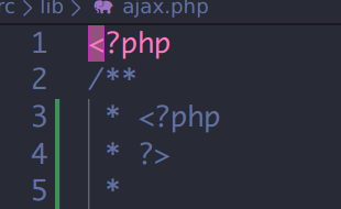 font color php closing tag '?>' · Issue #153 · dracula/visual-studio-code · GitHub