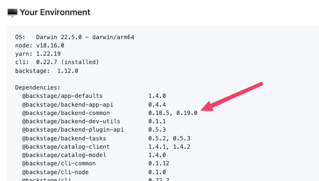 🐛 Bug Report: @backstage/backend-common@0.19.0 breaks · Issue #18371 · backstage/backstage · GitHub