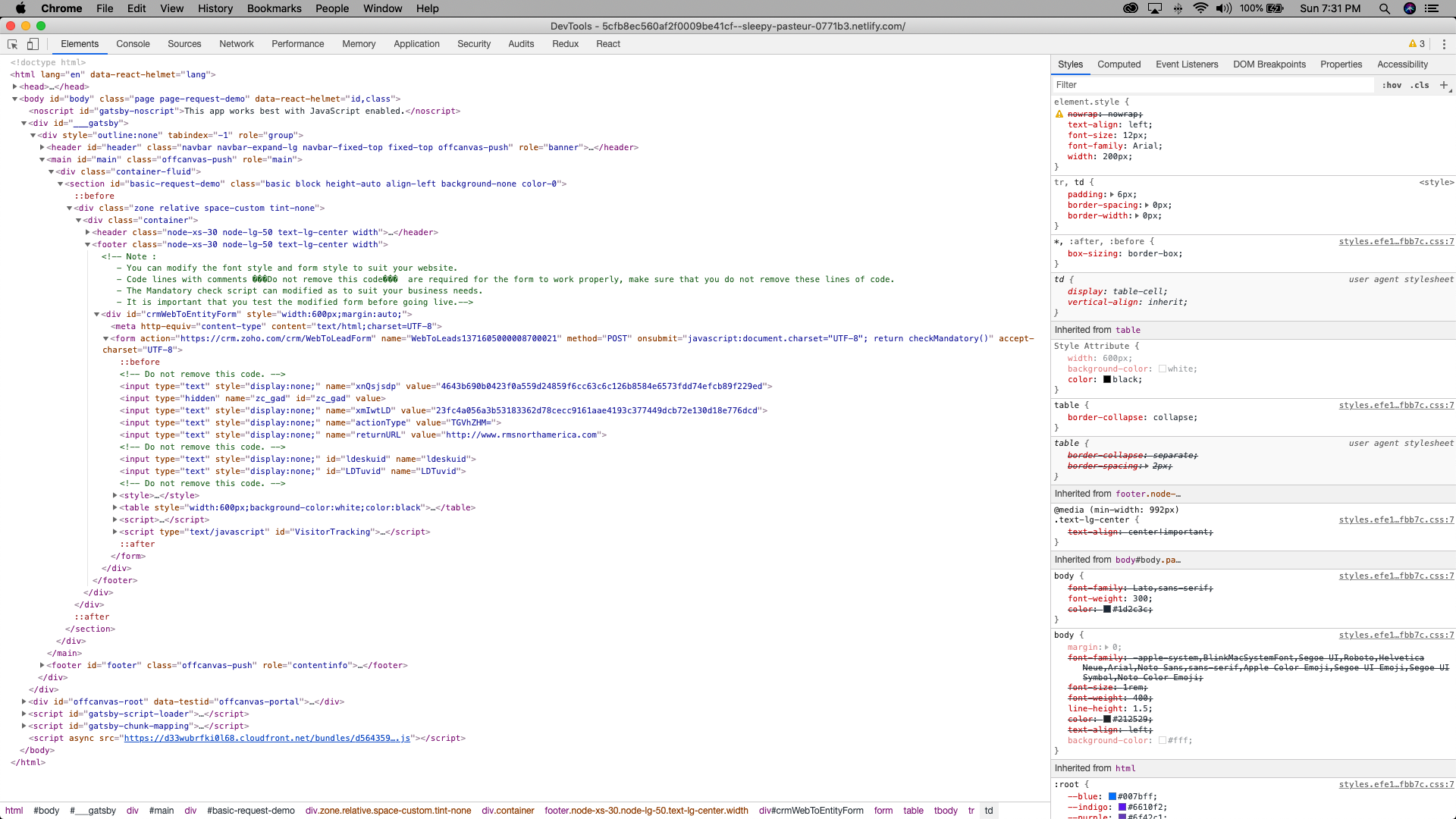 Failed to execute 'insertBefore' on 'Node': The node before which the new node is to be inserted ...