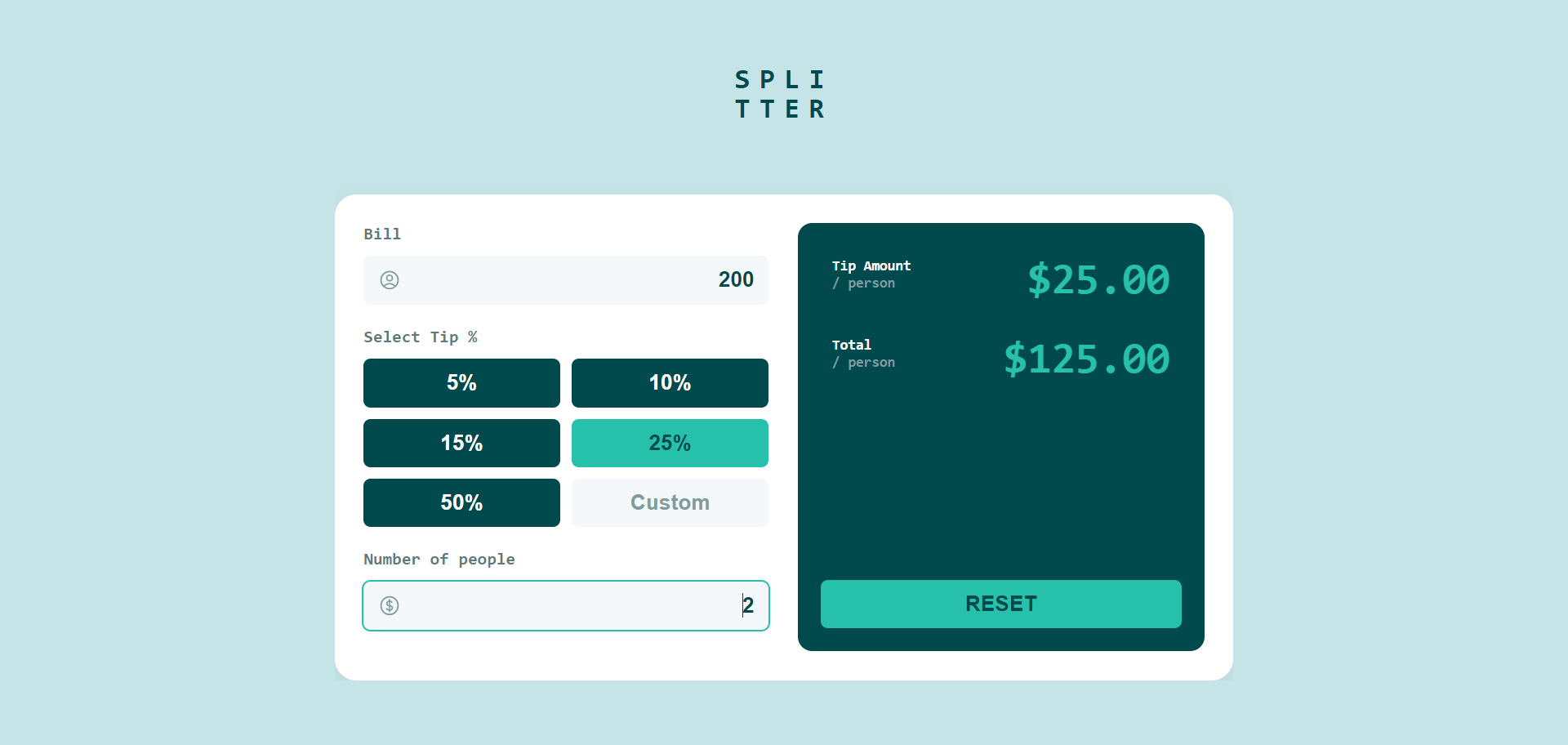 GitHub - O-Gamal/tip-calculator-app