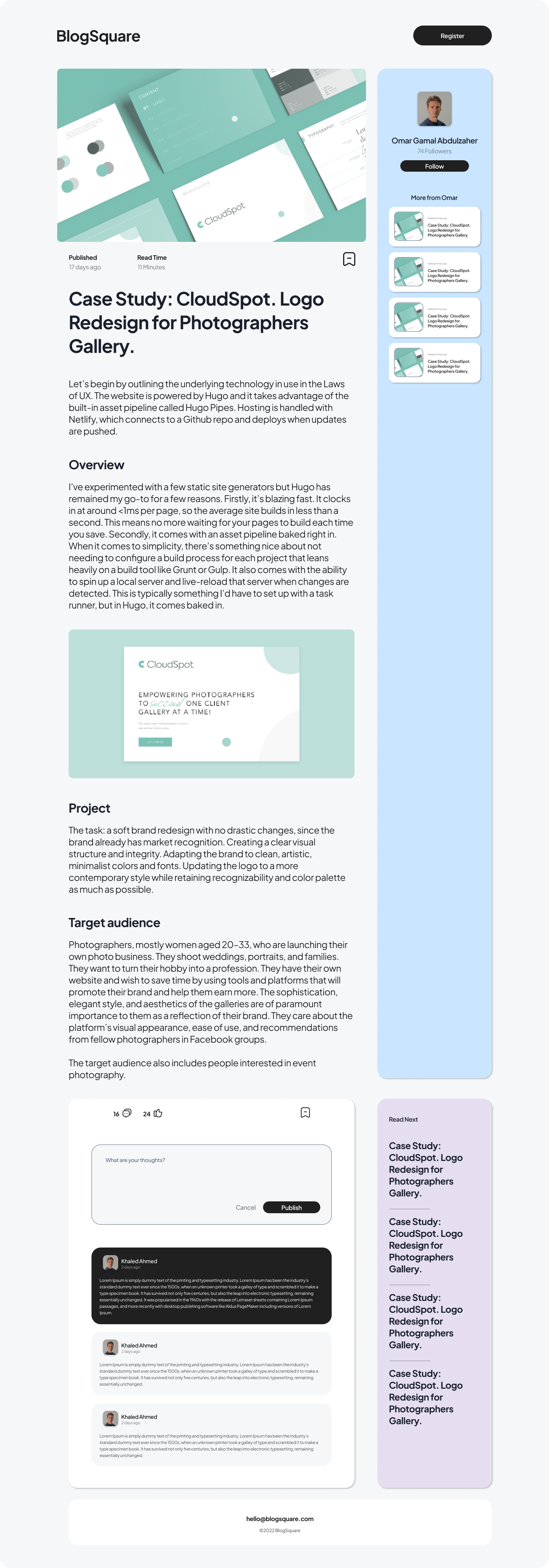 GitHub - O-Gamal/blog-square: modern blogging web-app