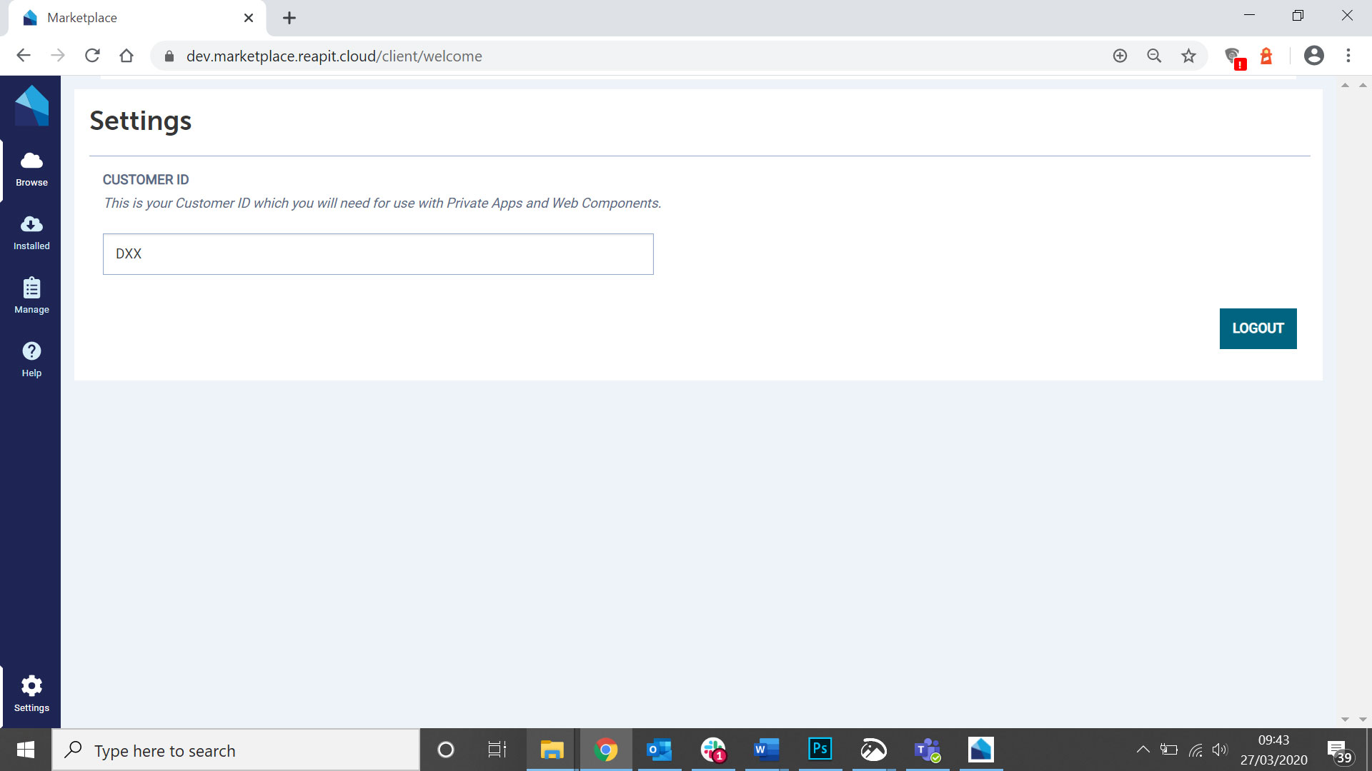 As a ‘Client’ I want to see a ‘Settings’ icon on my navigation bar · Issue #745 · reapit ...