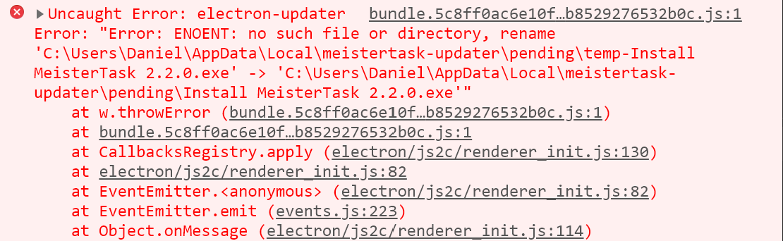 electron-updater: EPERM error on first launch of a fresh app install · Issue #5791 · electron ...
