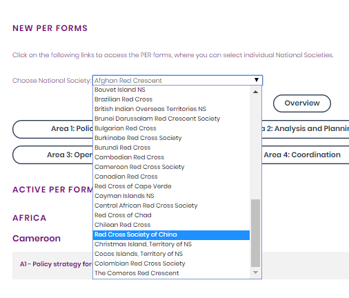 PER: list of NSs incomplete and contains non-existing NSs · Issue #918 · IFRCGo/go-frontend · GitHub