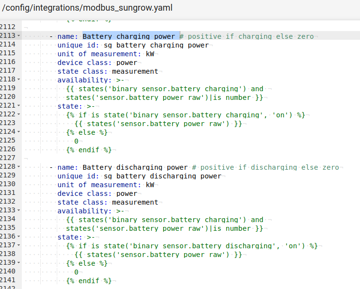 Battery Sensor (W) · Issue #159 · mkaiser/Sungrow-SHx-Inverter-Modbus ...